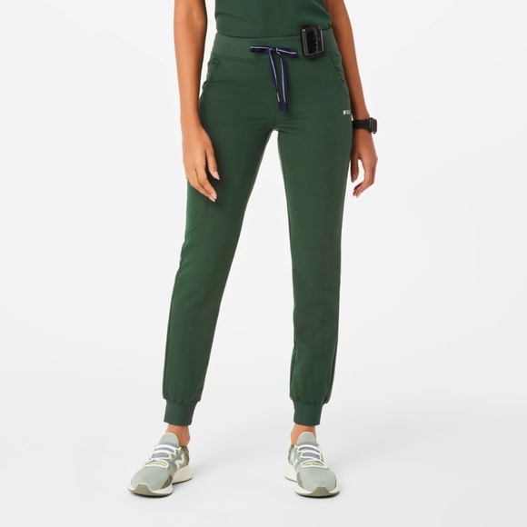 Figs | Pants & Jumpsuits | Figs British Racing Green Zamora Joggers ...